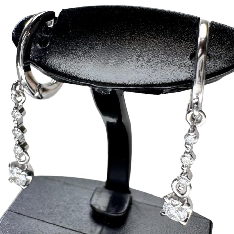 ダイヤモンド 0.13/0.13ct イヤリング K14WGホワイトゴールド 1.8g レディース : 真子質店 ヤフーショッピング店 - 通販 - Yahoo!ショッピング