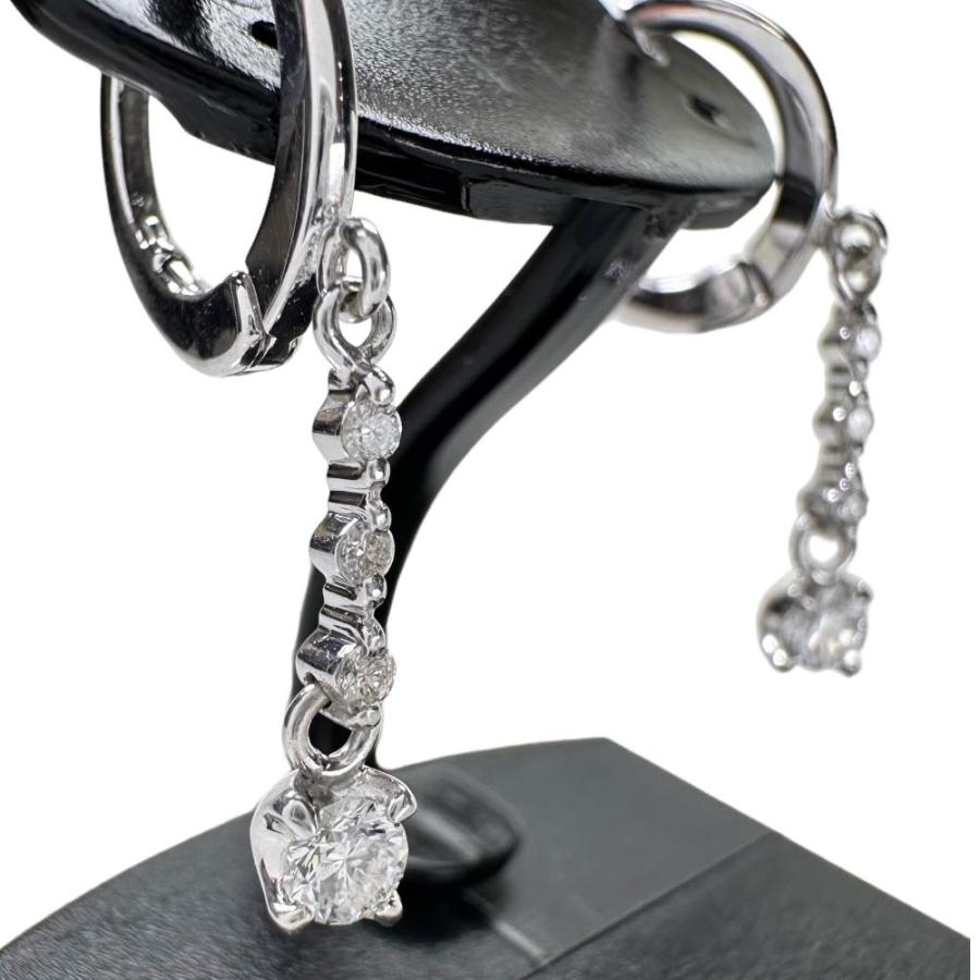 ダイヤモンド 0.13/0.13ct イヤリング K14WGホワイトゴールド 1.8g レディース : 真子質店 ヤフーショッピング店 - 通販 - Yahoo!ショッピング