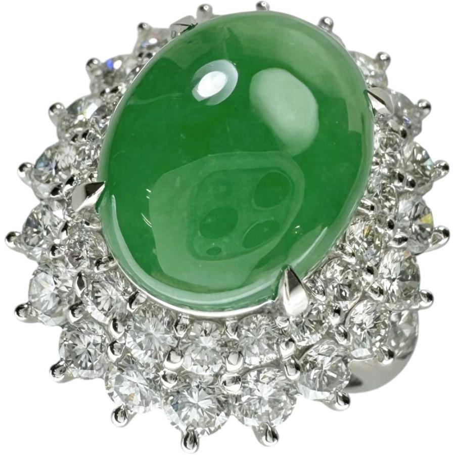 14.5号 翡翠/ヒスイ 8.37ct ダイヤモンド 計2.58ct リング・指輪 Pt900プラチナ 14.8g レディース : 真子質店 ヤフーショッピング店 - 通販 - Yahoo ...