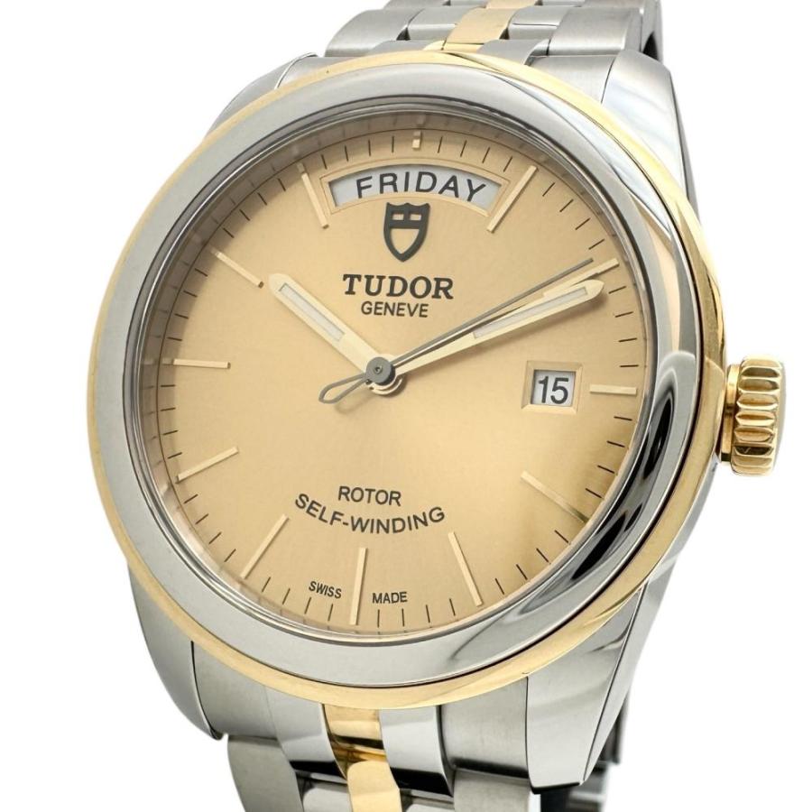 TUDOR（チューダー） TUDOR/チューダー/チュードル グラマー デイデイト 56003 箱/保有り 腕時計 ステンレススチール/YG ...