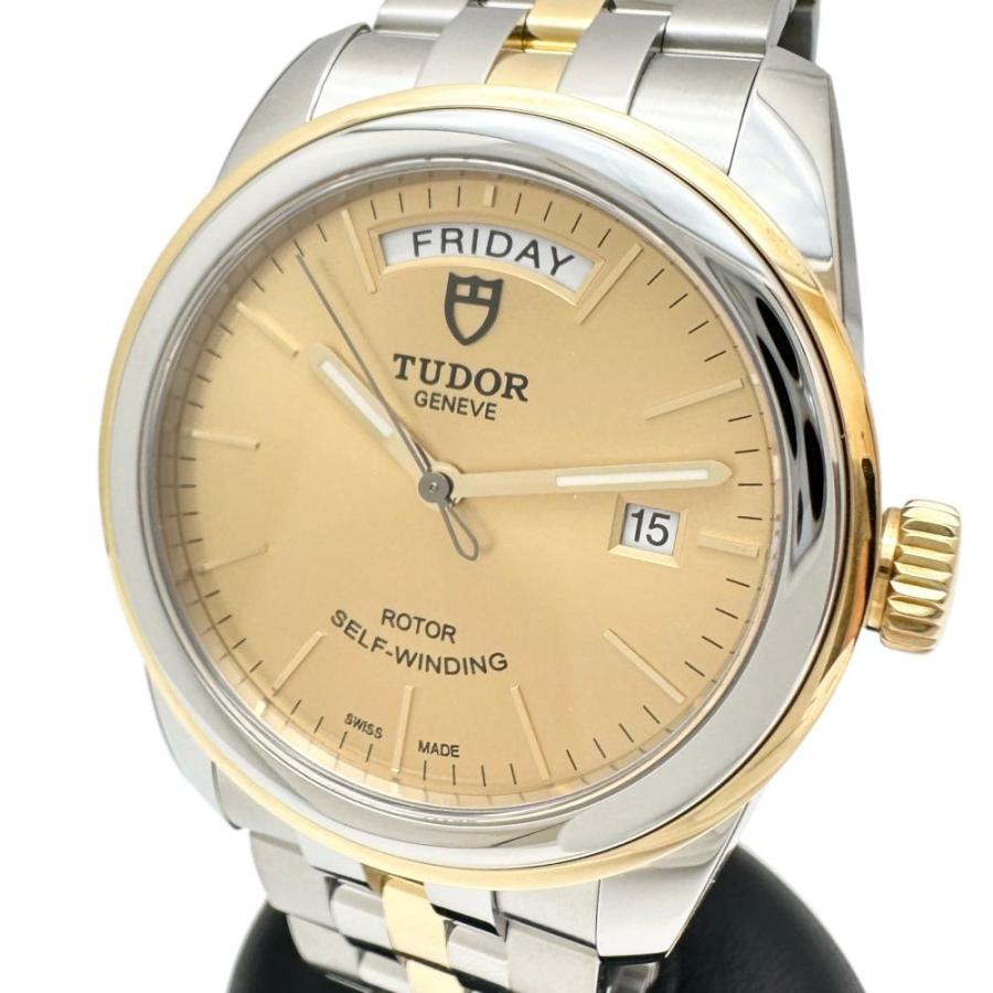 TUDOR（チューダー） TUDOR/チューダー/チュードル グラマー デイデイト 56003 箱/保有り 腕時計 ステンレススチール/YG ...