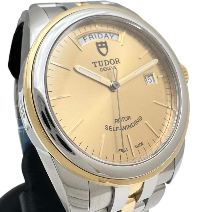 TUDOR（チューダー） TUDOR/チューダー/チュードル グラマー デイデイト 56003 箱/保有り 腕時計 ステンレススチール/YG ...