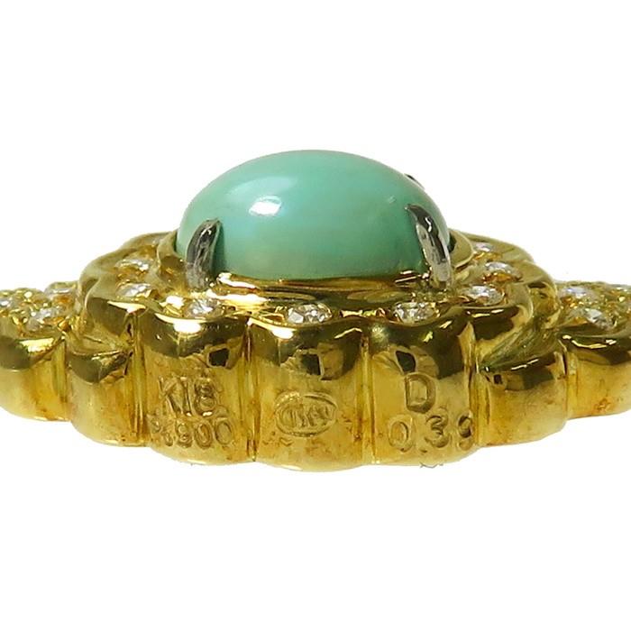 CISEY/チセー トルコ石 ダイヤモンド 計0.39ct ネックレス K18ゴールド/Pt900プラチナ 30.7g 45cm レディース : 真子質店 ヤフーショッピング店 - 通販 ...