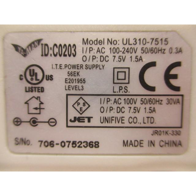 AD30467★YA-MAN★ACアダプター★UL310-7515★保証付！即決！ : マコトサービス八ヶ崎店 - 通販 - Yahoo!ショッピング