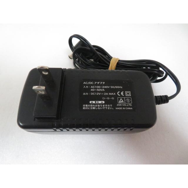 AD36265★ZOX★ACアダプター★型番不明 DC12V 2A★保証付！即決！ : マコトサービス八ヶ崎店 - 通販 - Yahoo!ショッピング