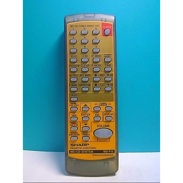 S144-148★シャープ SHARP★オーディオリモコン★MD-F15 RRMCG0236AWSA★即日発送！保証付！即決！ : マコト ...