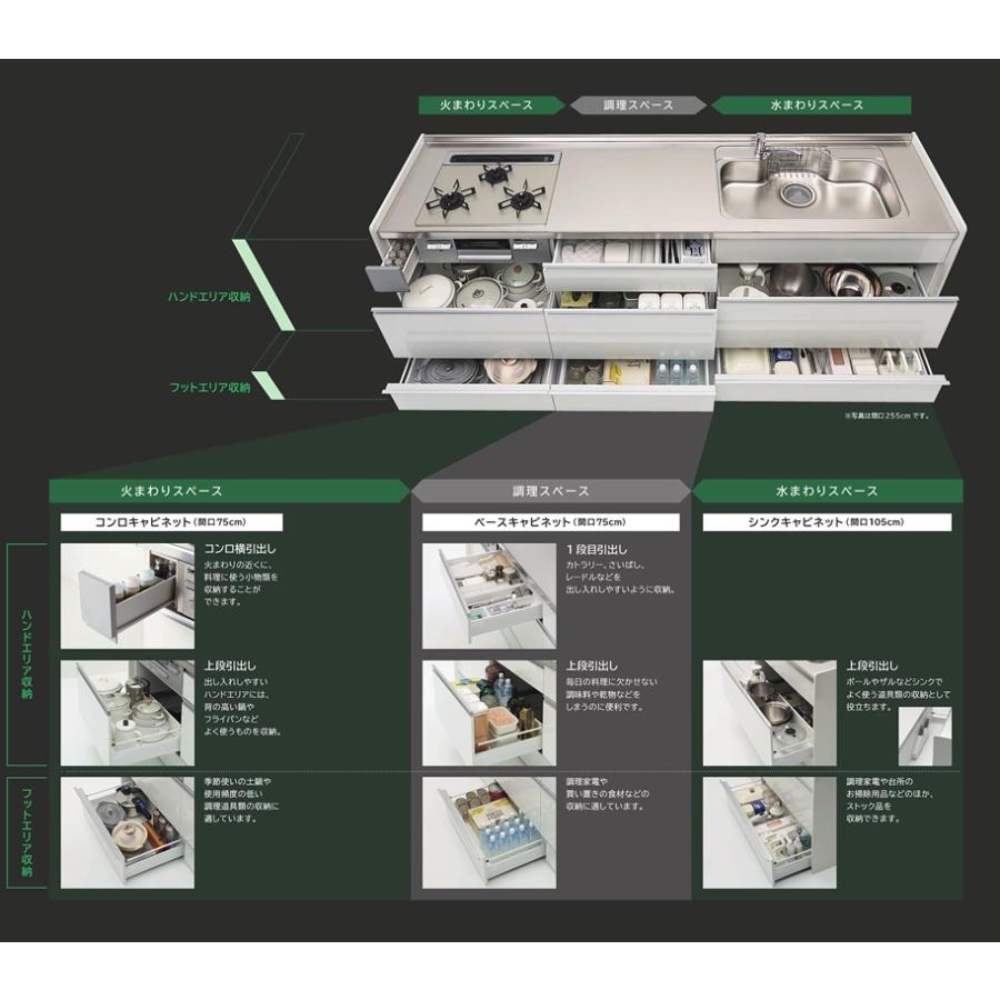 クリナップ ラクエラW1800 スライドタイプ 2口コンロ TUシンク 下台のみ シンシアシリーズ : malukoh shopping - 通販 - Yahoo!ショッピング