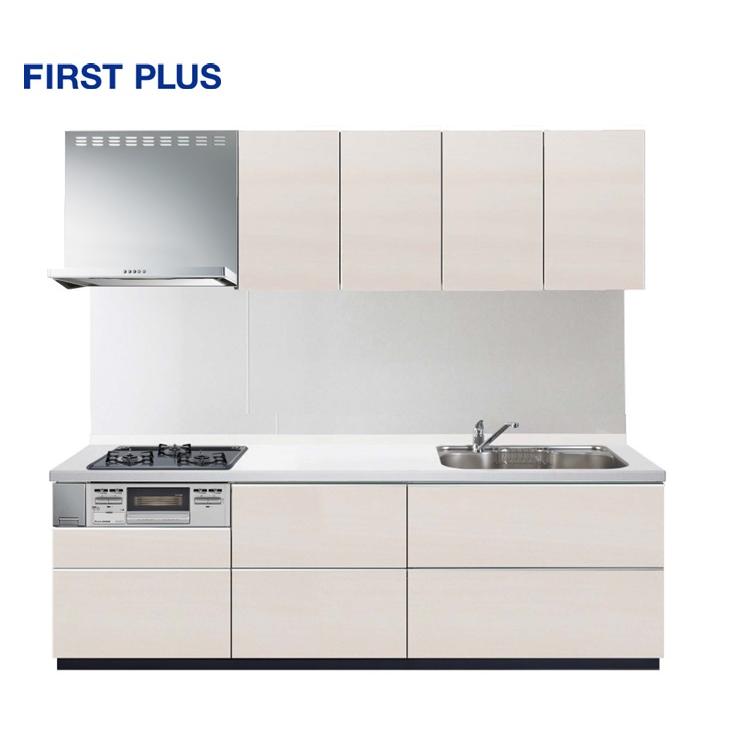 システムキッチンW2400 スライド収納 ファーストプラス 人造大理石トップ 浅型レンジフード 送料無料 : fp2400wa : malukoh shopping - 通販 - Yahoo ...