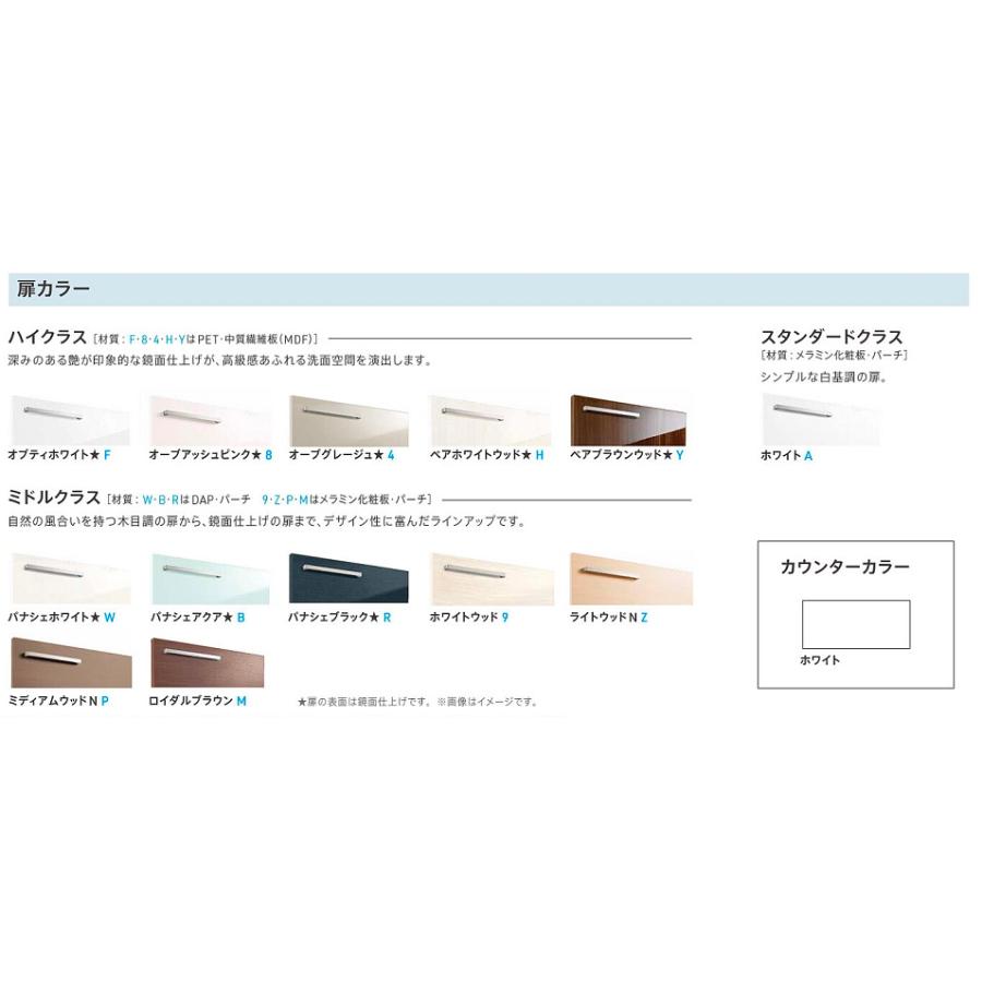 オクターブ（TOTO） LDSFB100BCGDN1+LMFB100A3GLG1G TOTO 洗面化粧台 オクターブW1000 段引き出し＋タッチレスワイドLED3面鏡 送料無料 ...