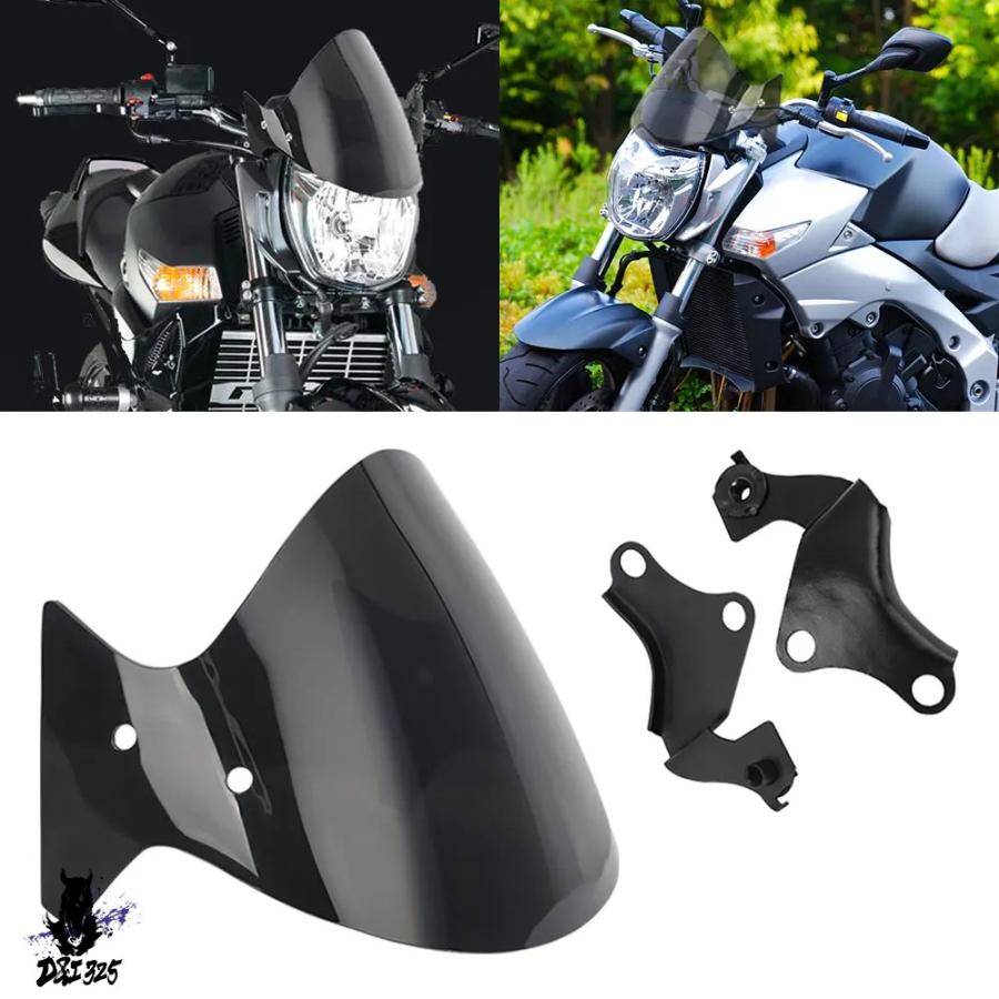 スズキ GSR400 GSR600 バイクウィンドスクリーン ガラスウィンドデフレクター バイザーブラケット BK400 BK600 2006-2012 : dandi-00000135 ...