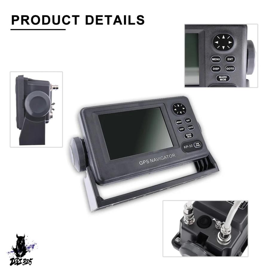 onwa KP-32 Marine GPS Navigator with AIS Transponder Boat Chart Plotter ...