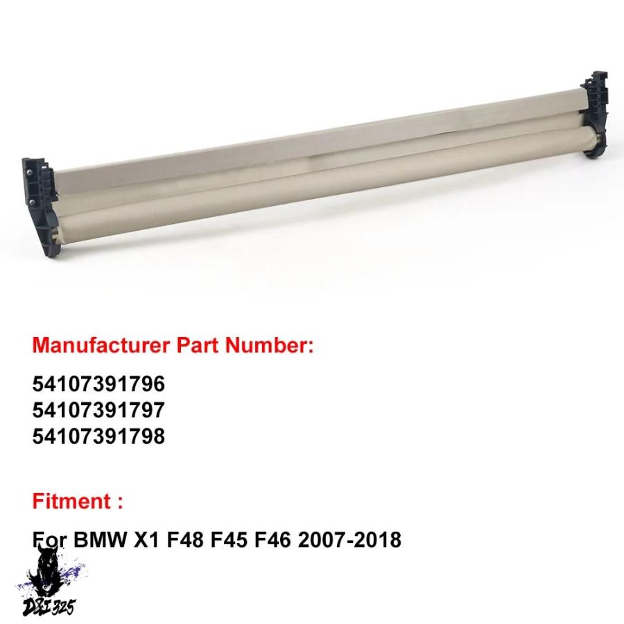 BMW X1 F49 F45 F46 2016-2018用のパノラマ電動サンルーフカーテン・天窓サンシェードセット【54107391796 ...