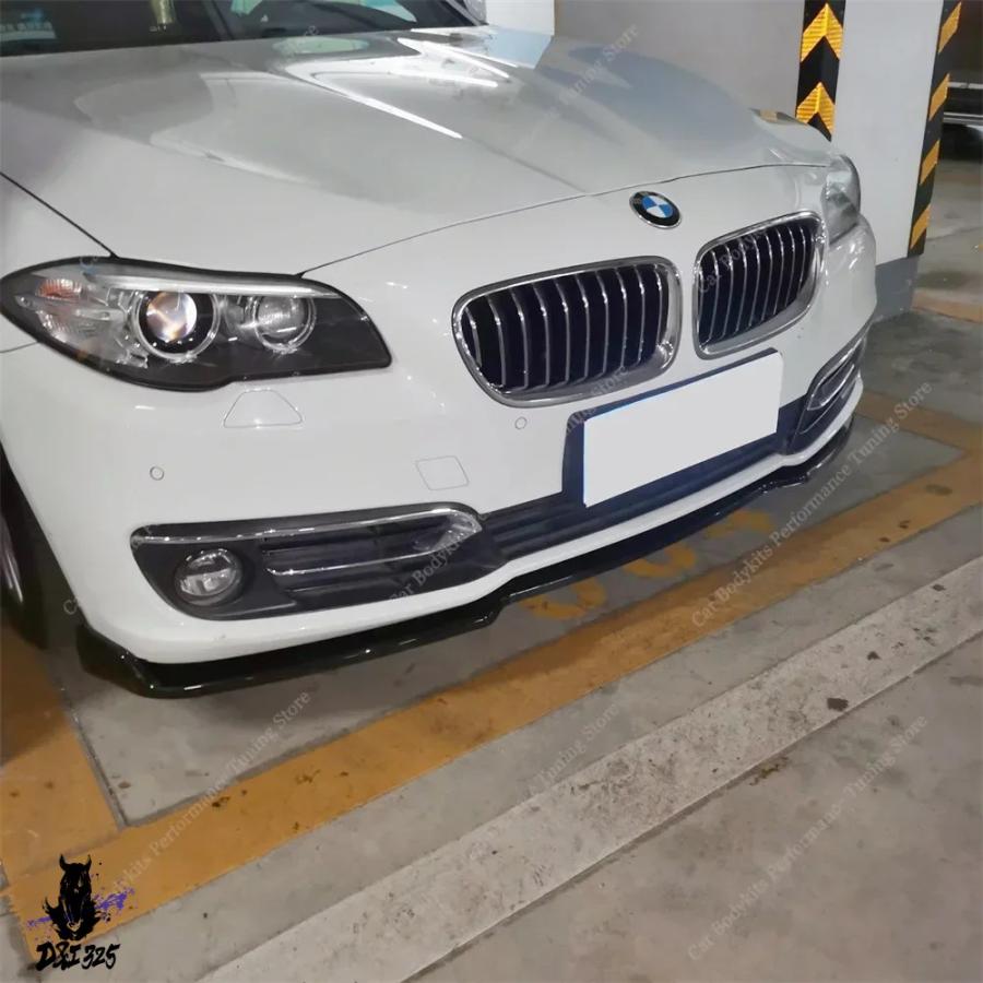 BMW F10 F11 5シリーズ 518d 520i 528i 535i 550i用のLCIボディキットフロントバンパーリップスポイラーと ...