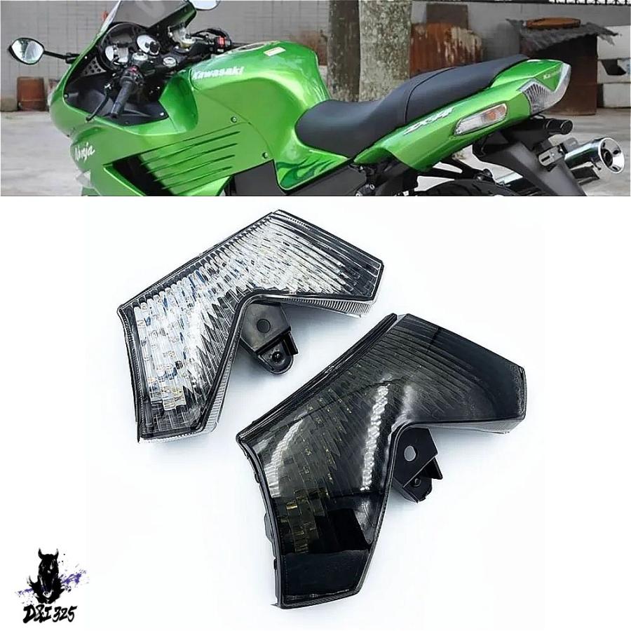 【互換品】 カワサキニンジャZX-14 ZX-14R ZX1400 ZZR1400 2006-2015年用LEDテールライト 社外製 : D ...