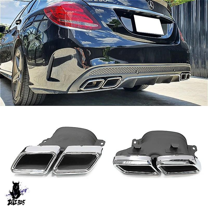 メルセデスベンツ W205 Cクラス用 エキゾーストマフラーチップ 2015-2018 : D&I 325 - 通販 - Yahoo!ショッピング