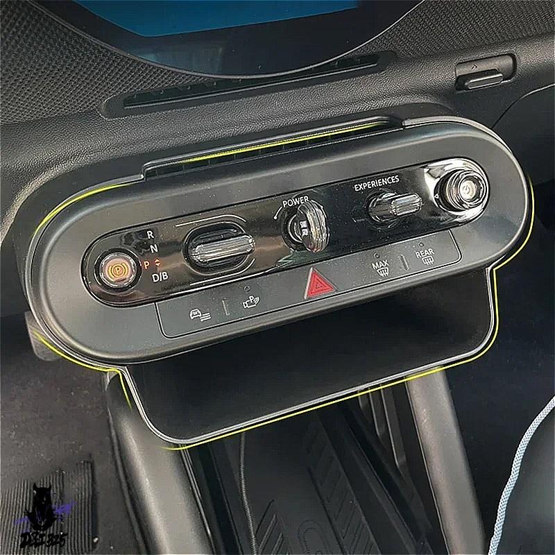 ミニクーパー E SE J01 EV J05 カーセンターコンソール収納ボックスコンテナホルダートレイ装飾フレームエースマンアクセサリー ...