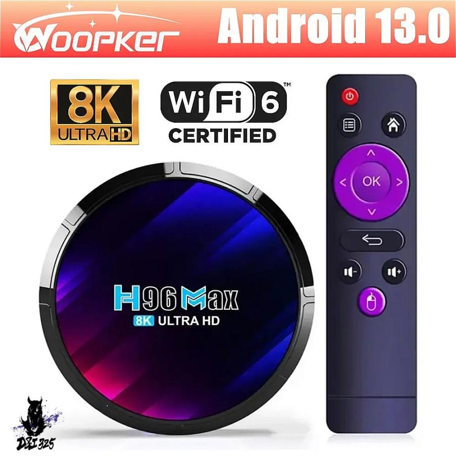 H96Max RK3528 Android 13 Rockchip 3528 クアッドコア 8K 6 bt5.0 4G 32G TVセット ...