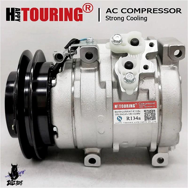 【互換品】 10s15c AC コンプレッサー 日野ダイナ 4500 46l 447170 -6460 447220 -3514 4471706460 4472203514 12v 24v社外 ...