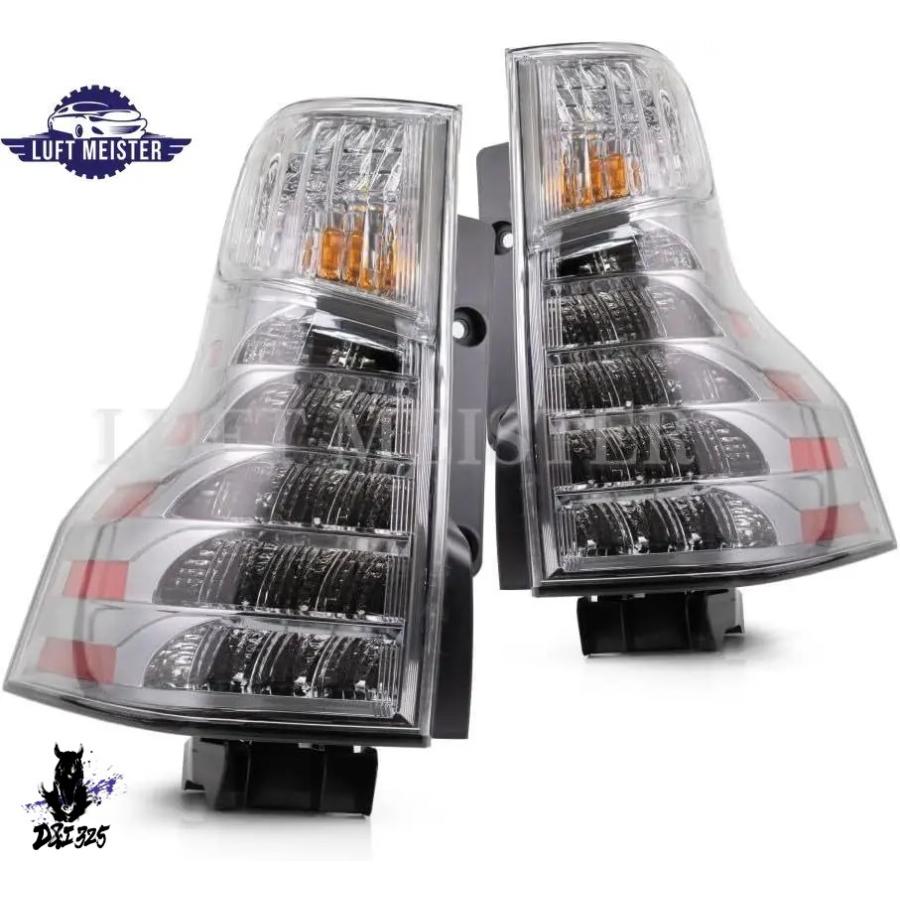 【互換品】 2 個フル LED ダイナミックテールライトテールランプアセンブリ 2014-2022 レクサス GX460 81561 ...