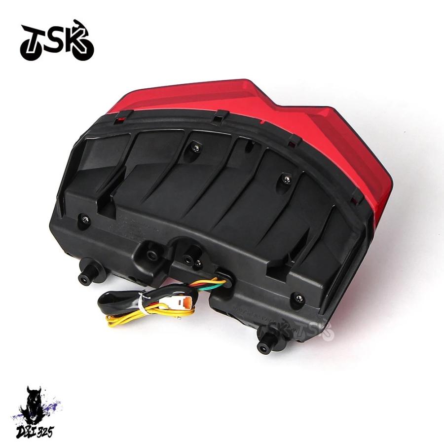 【互換品】 テールライト統合ウィンカーランプアクセサリーバイクテールライト Ducati V2 V2S ムルティストラーダ MTS950 ...