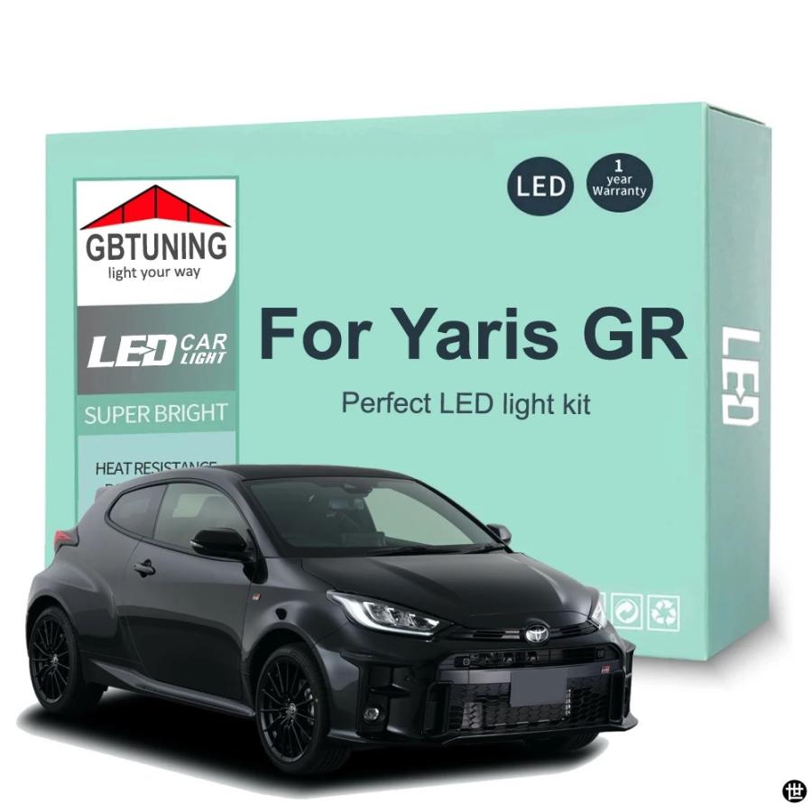 11 個 CANBUS カーアクセサリートヨタヤリス GR GRMN 2017-22 読書ドームトランク LED インテリア電球 : 世田谷インポートモール - 通販 - Yahoo!ショッピング