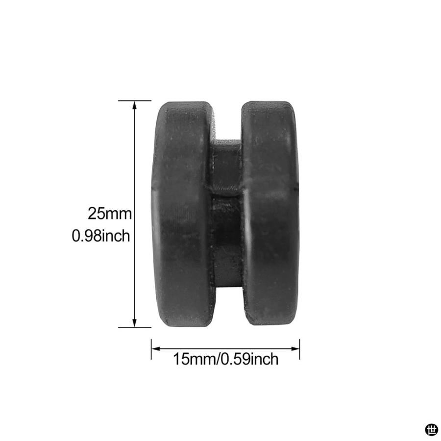 4X プジョー 208 308 508 2008 3008 5008 エキスパートパートナーリフターエアフィルターボックスハウジング取付ゴム ...