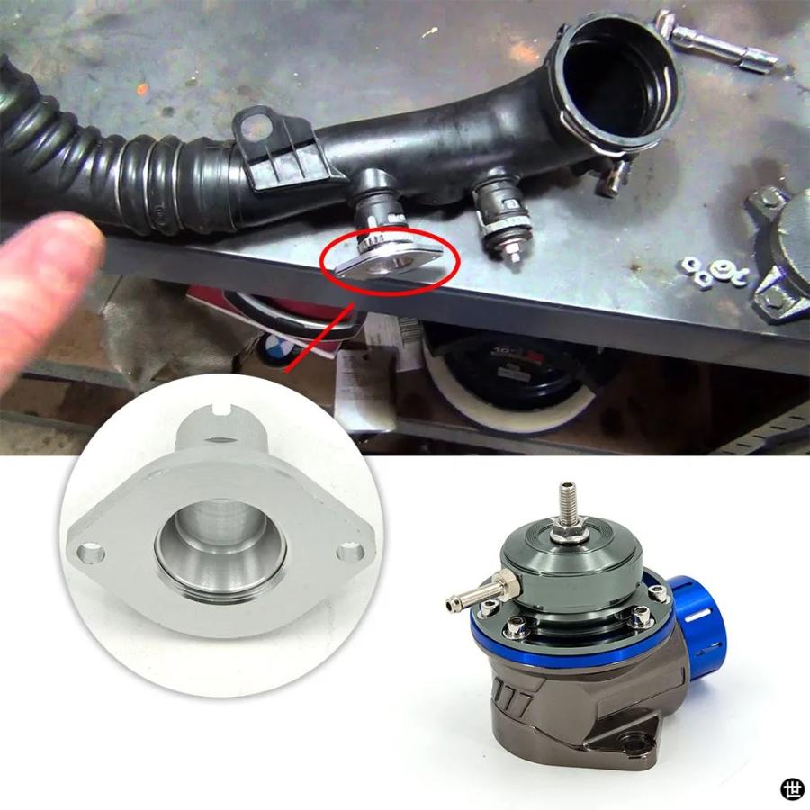 GREDDI ブローオフバルブ BOV フランジ 335I 335IS N54 エンジン ADP-12 : 世田谷インポートモール - 通販 - Yahoo!ショッピング