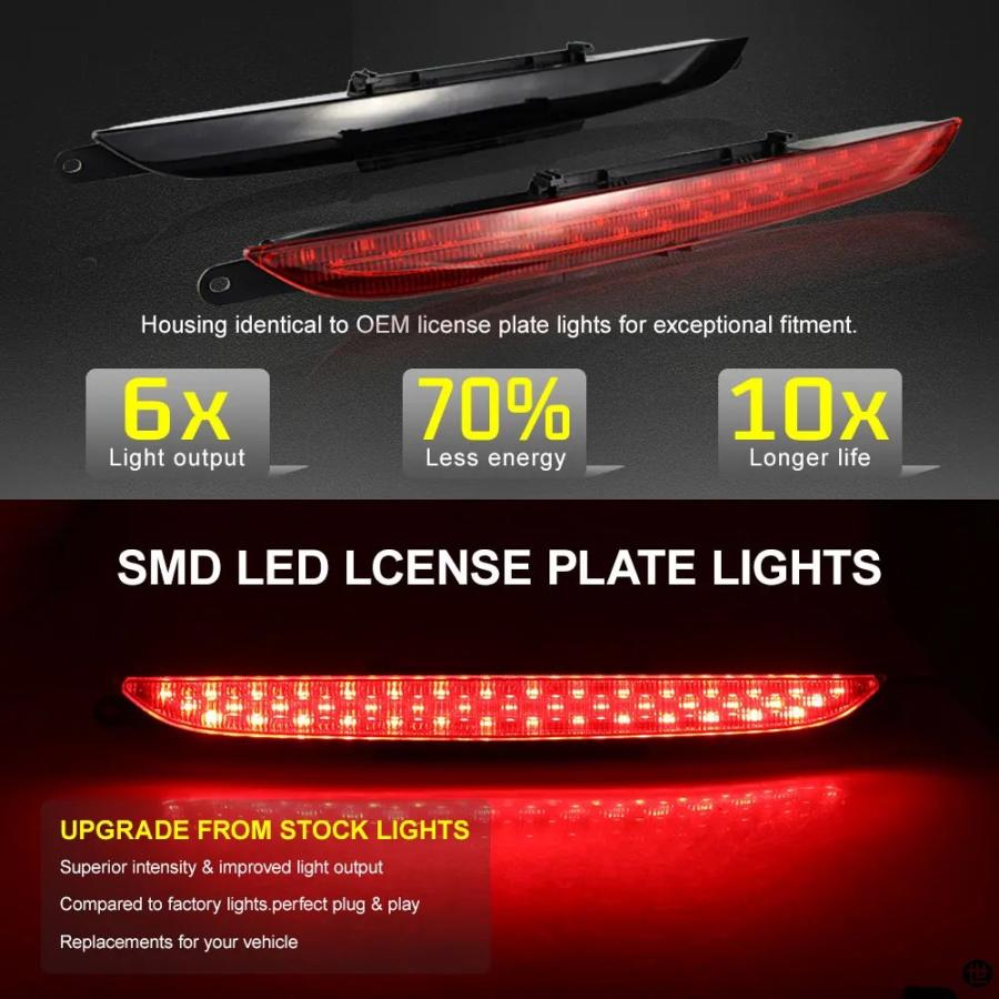 OEM: 8J0945703 アウディ MK2 TT 8J 2006-2014 車 LED リアテールライトリアランプリアバンパーセンター ...