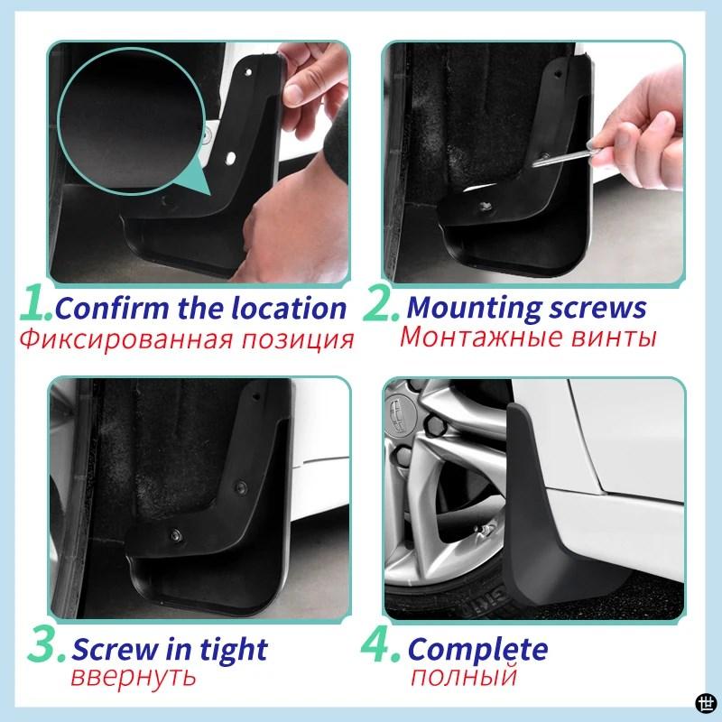 マッドフラップ スマートフォーツー W451 451 W453 453 2008 ? 2019 フェンダーマッドガードフラップマッドガードアクセサリー 2009 2010 2011 2015 ...