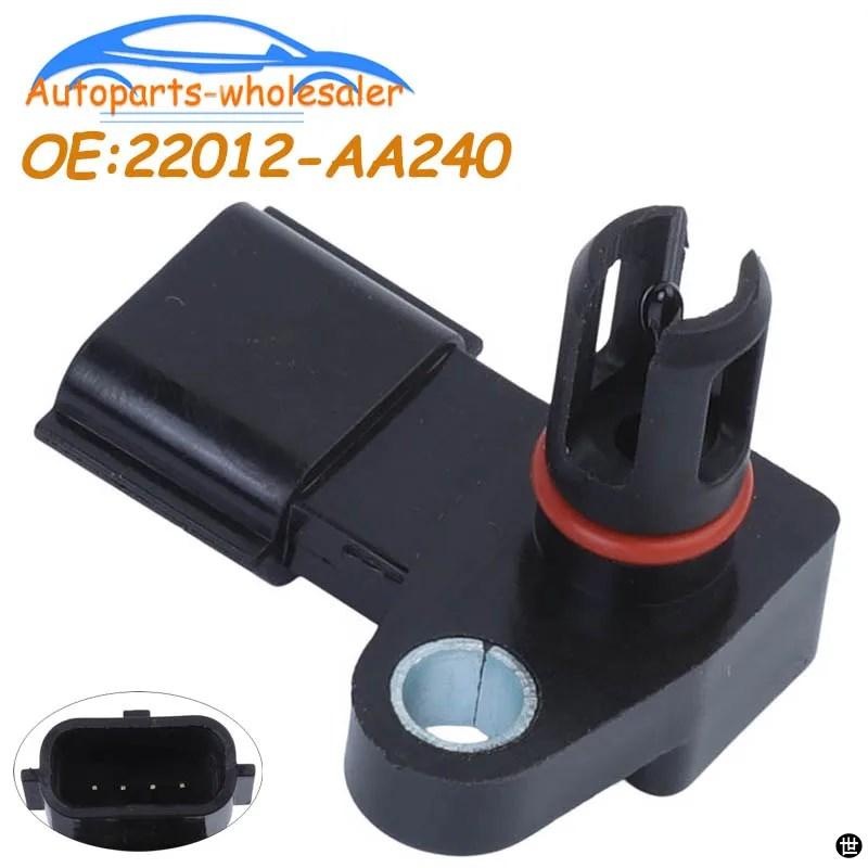 インテークマニホールド絶対ブースト圧センサー 22012-AA240 22012AA240 2014-2020 スバル WRX 2.0L ...