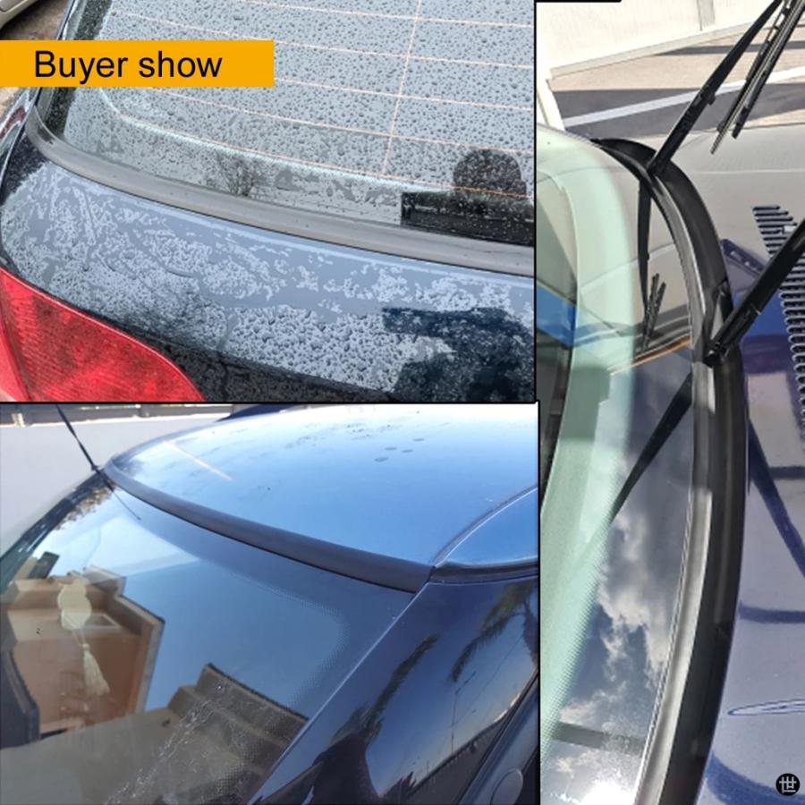 2 メートルゴムシールストリップフロントリアフロントガラスパネル防塵 BMW E30 E36 E34 E46 E90 E60 E39 F30 F10 F20 E87 E92 E91 H タイプ ...