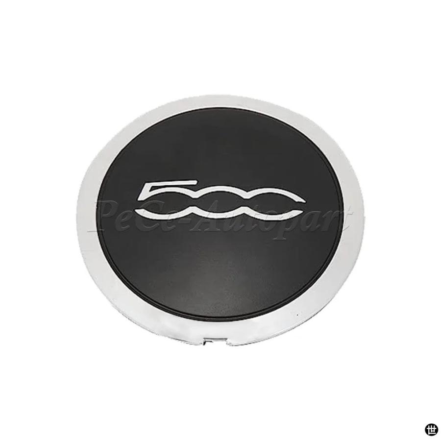 フィアット 500 133 MMハブキャップホイールセンターハブキャップ 68078419AC 68078421AC 51884863 ダスト ...