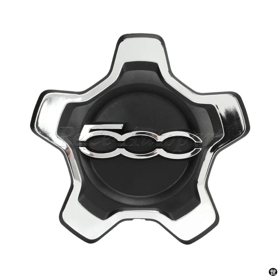 16 インチホイールキャップカッピングフィアット 500X 735626312 735626311 ホイールセンターハブキャップセットダスト ...