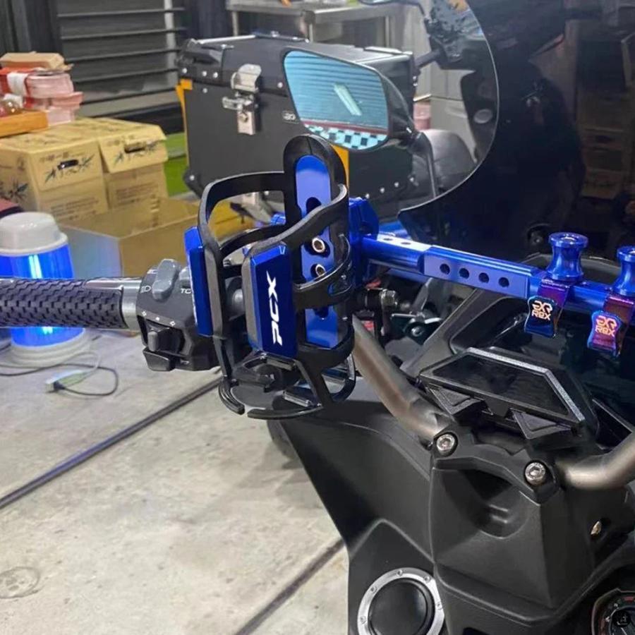 合金バイクドリンクボトルケージドリンクカップホルダー SDAND マウントアクセサリーホンダ PCX150 PCX125 PCX 125 ...