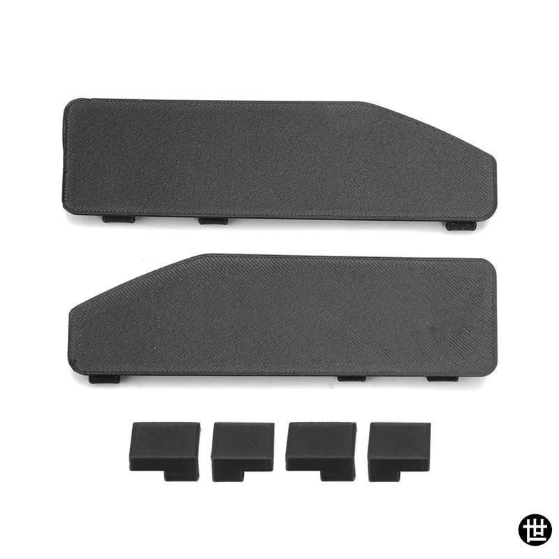 メルセデスベンツ R230 SL500 SL350 SL600 B コンバーチブル用 左＆右セット トップフラップトリム ルーフフラップパネル ...