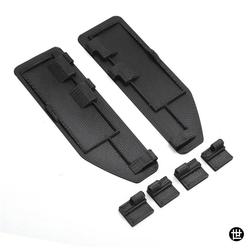 メルセデスベンツ R230 SL500 SL350 SL600 B コンバーチブル用 左＆右セット トップフラップトリム ルーフフラップパネル ...