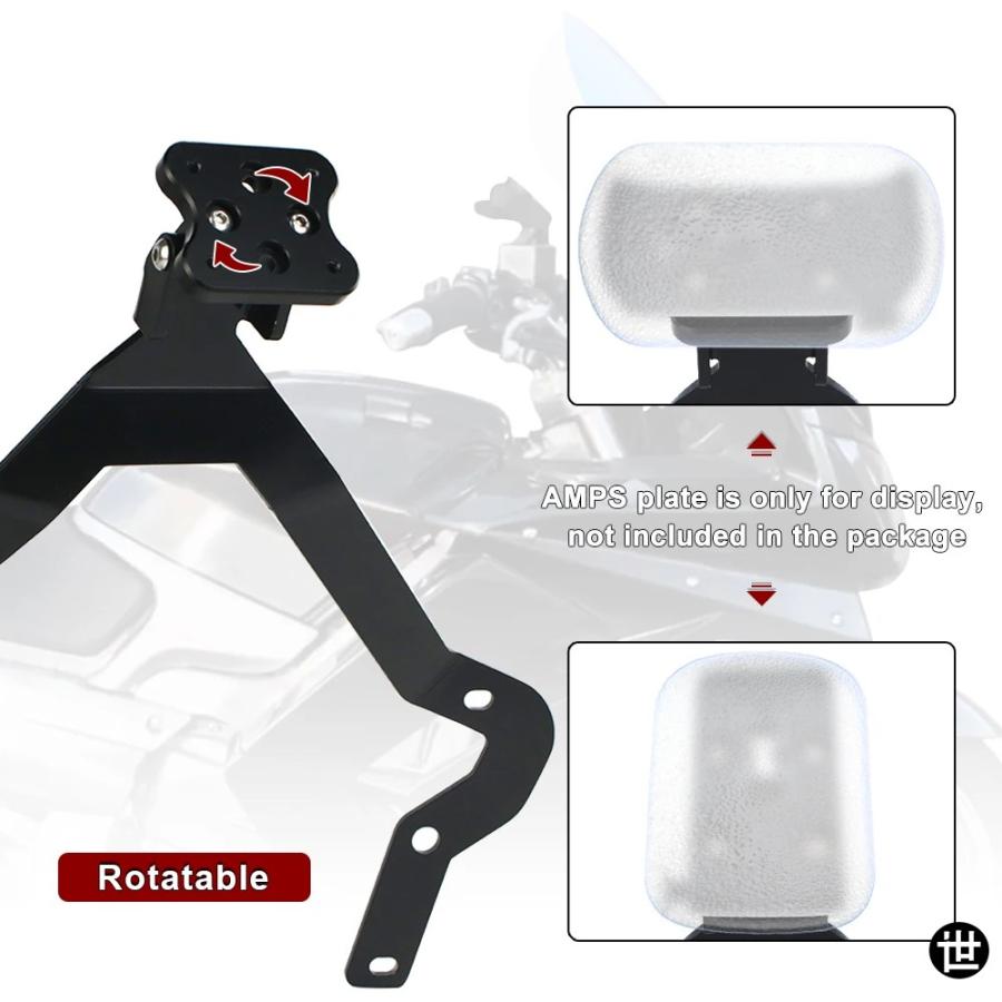 ヤマハ FJR1300 FJR 1300 2013-2023 2024 用バイクGPSナビゲーションマウントブラケット 電話ナビゲーション ...