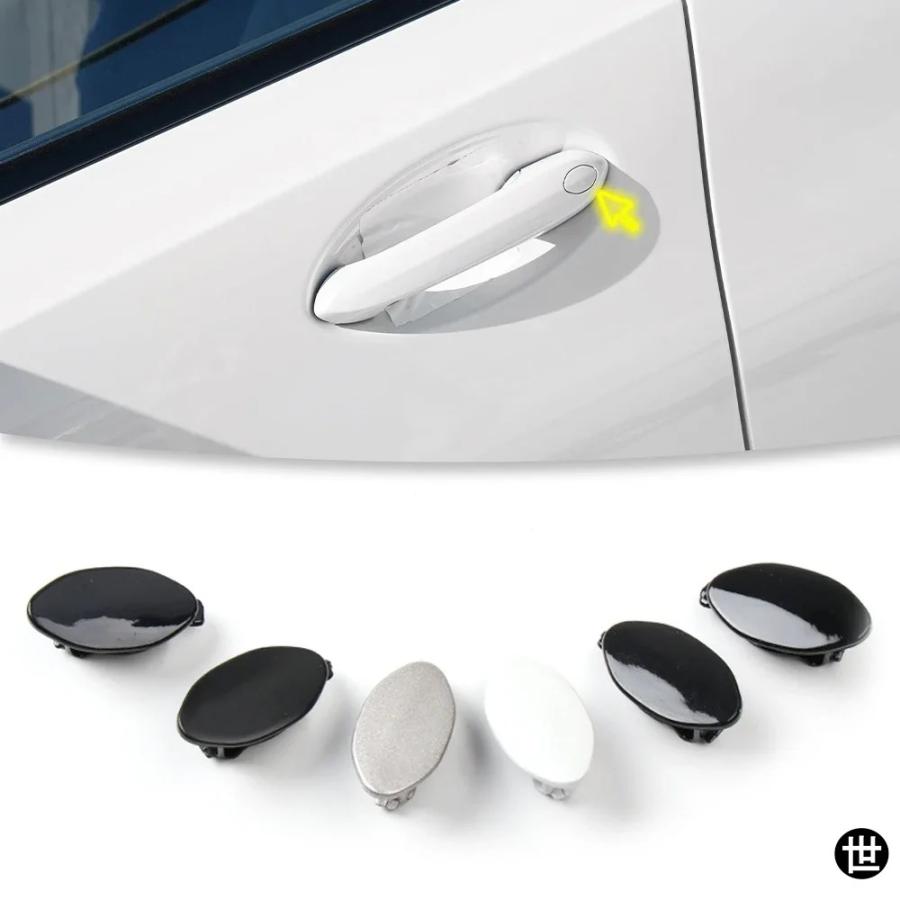 ドアハンドルキーホールカバーキャップ BMW 5/6/8シリーズ G20 G30 G06 G05 G01 2019-23 ...
