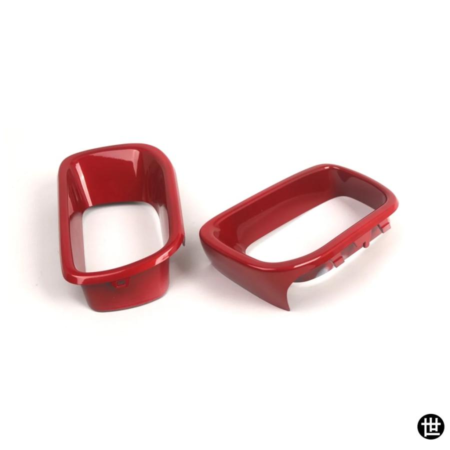 フロントバンパー エアインテークダクト フレーム トリムカバー 1ペア BMW MINI COOPER S F55/F56/F57 2014 ...