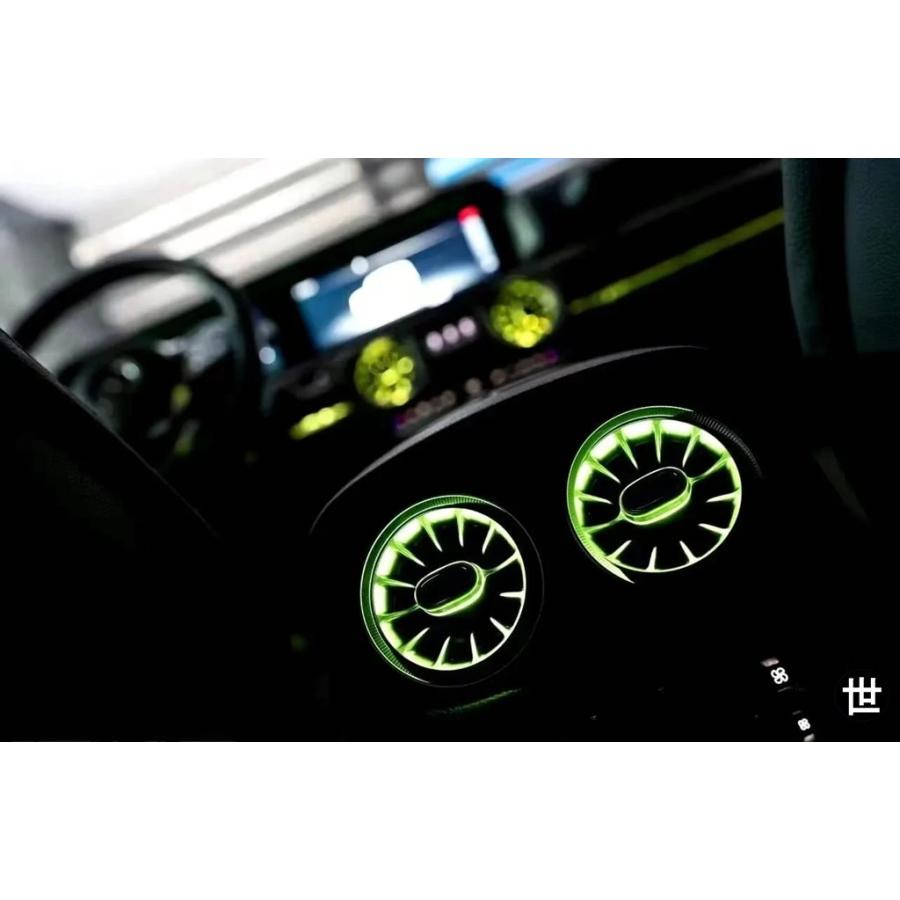 メルセデスベンツ Gクラス W464 W463 W463A G63 G550 G500 タービンシェイプ アウトレットノズル アンビエント ...