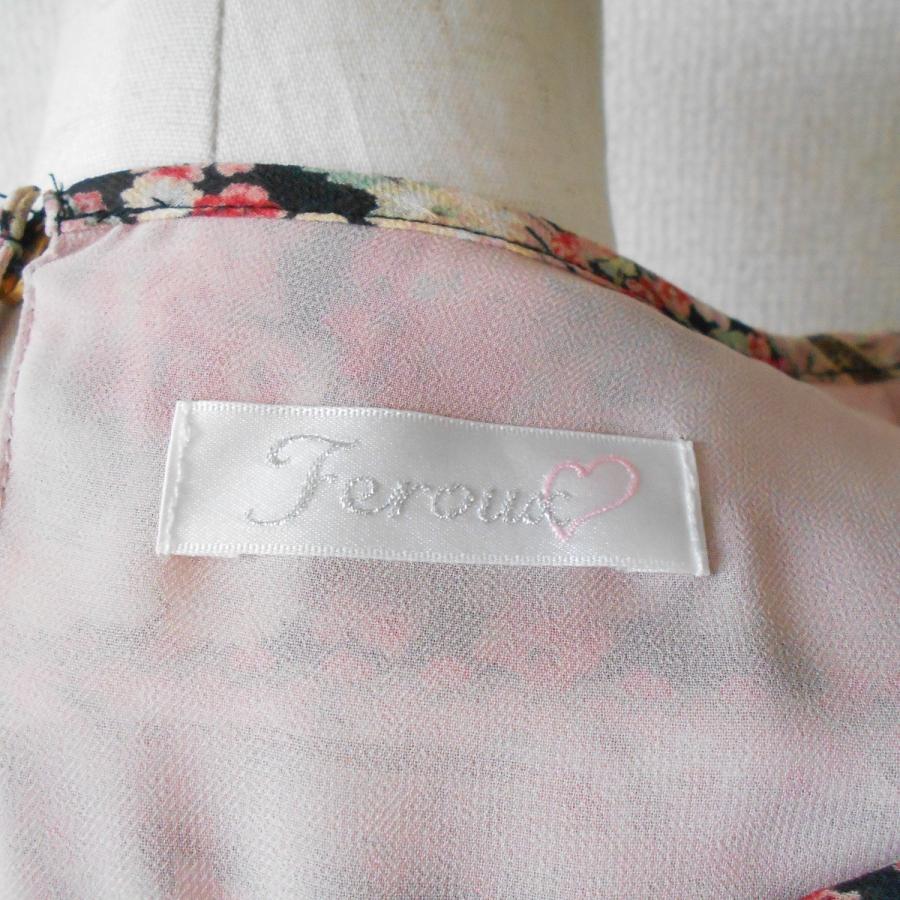 Feroux フェルゥ オンワード樫山 フラワー プリント 5分袖 ワンピース 2 : リサイクルマーケットママポケット - 通販 - Yahoo!ショッピング