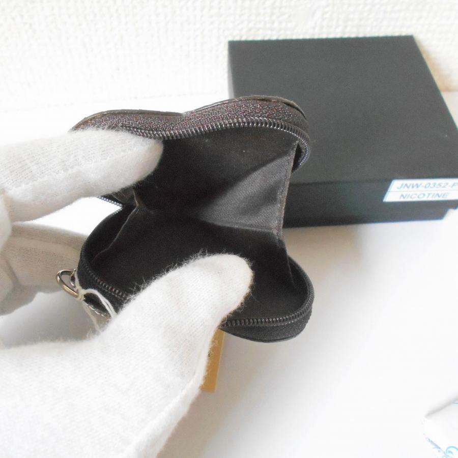 未使用 PYTHON SKIN GENUINE パイソン 革 ハート 型 コインケース ブラウン : リサイクルマーケットママポケット - 通販 - Yahoo!ショッピング