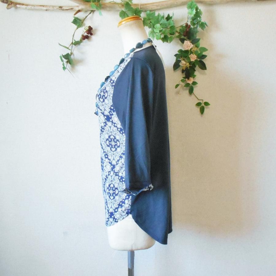 新品 タグ付き レミオーレ LEMIORE レディース 用7分袖 切替 カットソー S : リサイクルマーケットママポケット - 通販 - Yahoo!ショッピング