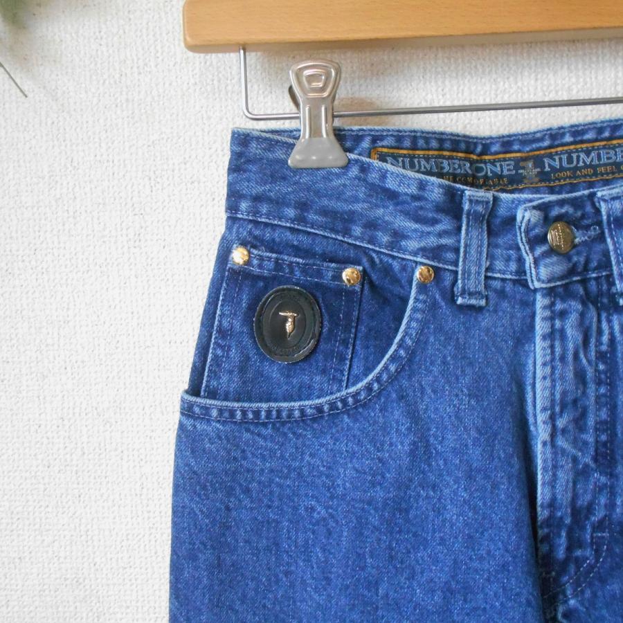 トラサルディ ジーンズ TRUSSARDI JEANS イタリー製 刺繍 入り レディース 用 デニム ジーンズ 27 : 20220825-05 : リサイクルマーケットママポケット ...