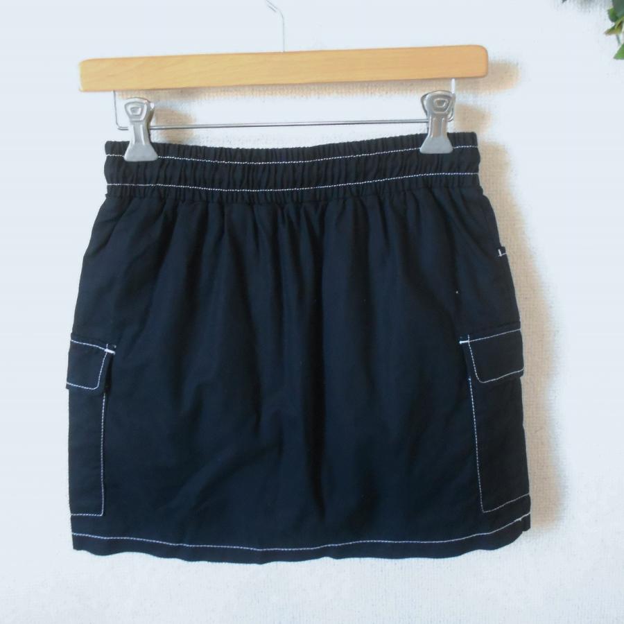 WEGO ウィゴー インナーパンツ 付 ミニ スカート 黒 F : リサイクルマーケットママポケット - 通販 - Yahoo!ショッピング