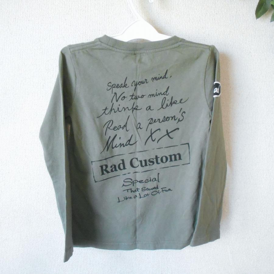 RAD CUSTOM ラッドカスタム 長袖 Tシャツ 120cm キッズ 子供服 男の子 : リサイクルマーケットママポケット - 通販 - Yahoo!ショッピング