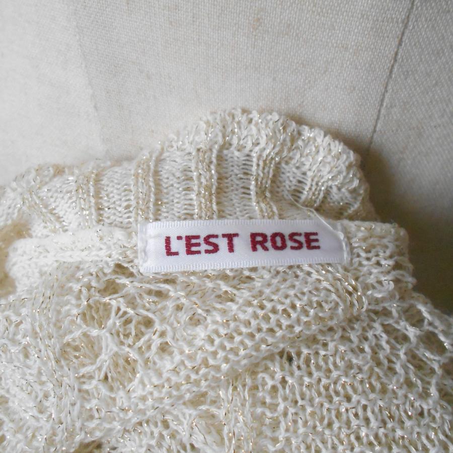 L'EST ROSE レストローズ LEST ボレロ 2 レディース キラキラ ラメ 入り春 夏 : リサイクルマーケットママポケット - 通販 - Yahoo!ショッピング