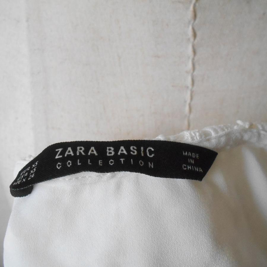 ZARA BASIC ザラ ベーシック ブラウス XS オフショルダー 総 レース レディース : リサイクルマーケットママポケット - 通販 - Yahoo!ショッピング
