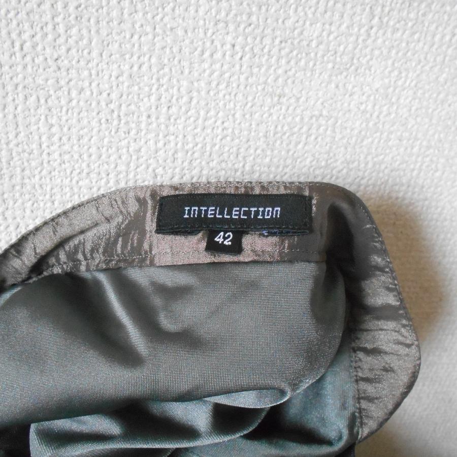インテレクション（INTELLECTION） ロング 丈 スカート 42 （株）ワールド 日本製 レディース : リサイクルマーケットママポケット - 通販 - Yahoo!ショッピング