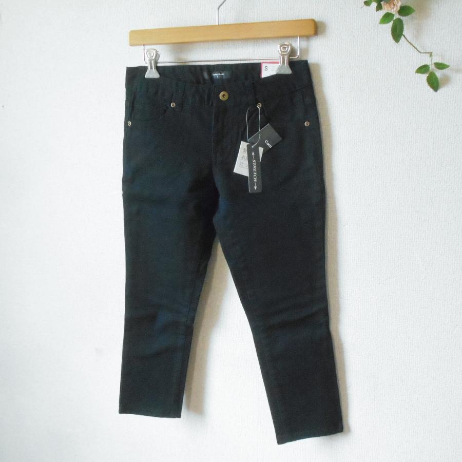 新品 タグ付き コンフォートベーシック Comfort Basic 7分丈 パンツ レディース S 黒 未使用 ハニーズ : リサイクルマーケットママポケット - 通販 - Yahoo!ショッピング